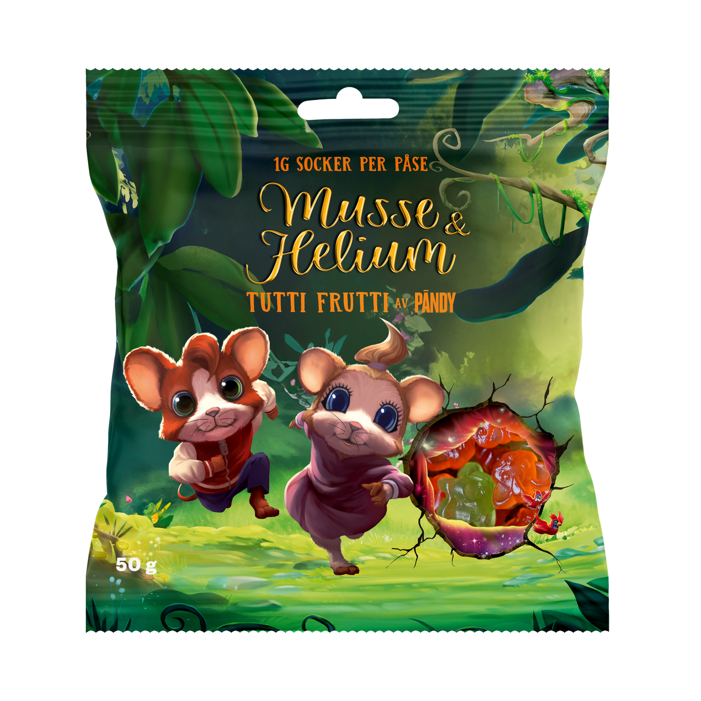 Godis Musse & Helium Tutti Frutti – PÄNDY